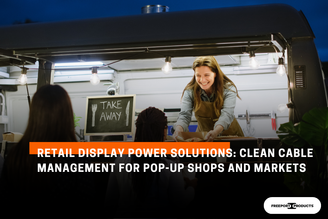 Retail Display Power Strip Mount | Pop-Up Shop Solutions | Professional ...